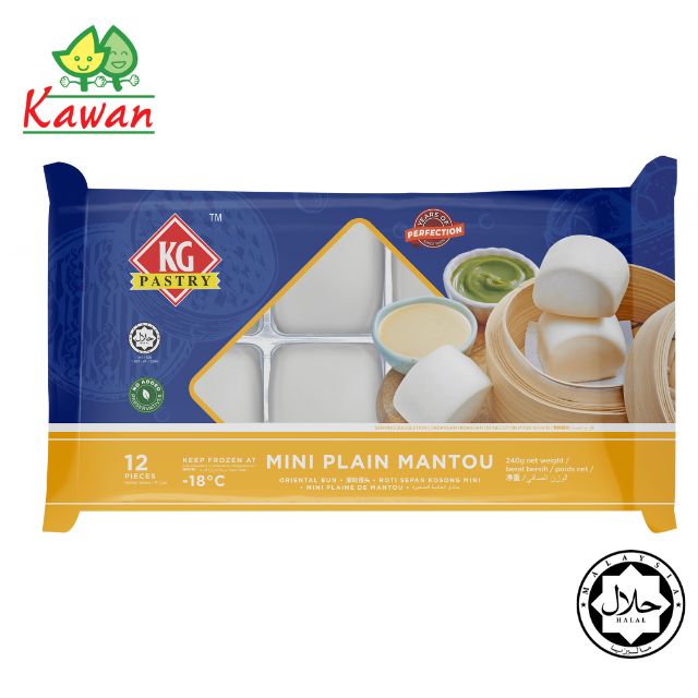 [Staff] Mini Mantou Plain (12 pcs - 240g) – Kawan Food