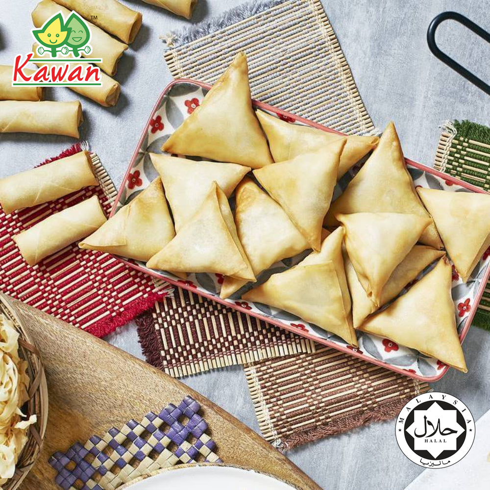 [Food Service] Vegetable Cocktail Samosa (20pcs x 20pkt x 20g) – Kawan Food