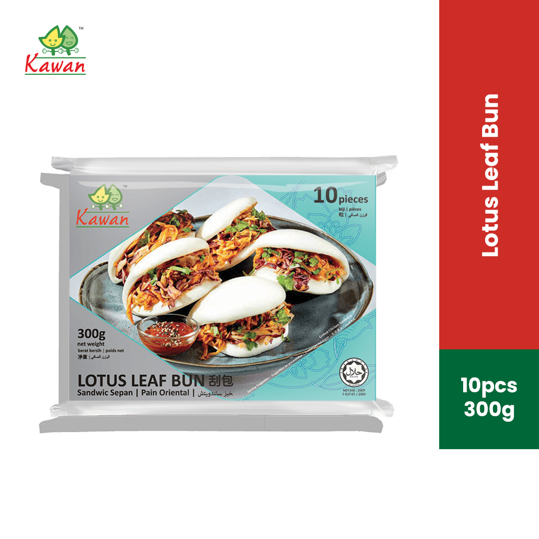 Lotus Leaf Bun (10 pcs - 300g) - Kawan Food Online Malaysia