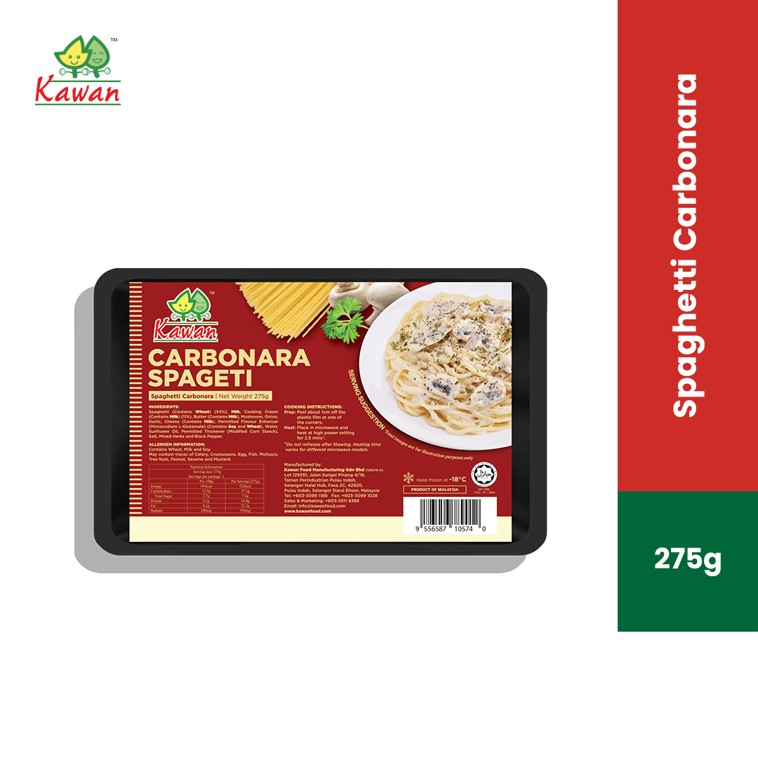 KAWAN Spaghetti Carbonara (275g) – Kawan Food