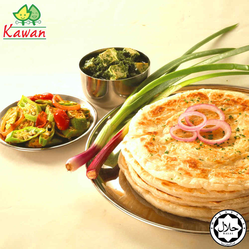 Onion Paratha (5 pcs x 24 Packs) | Malaysia Carton – Kawan Food