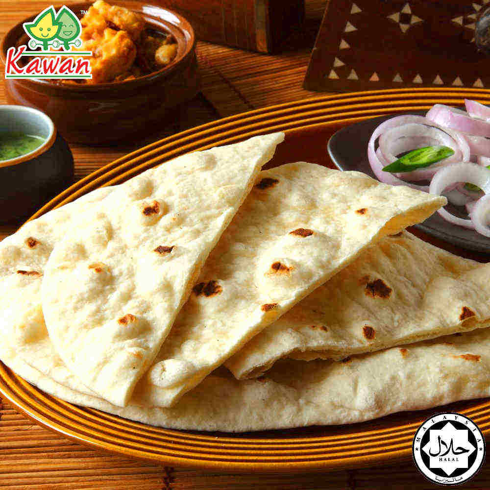 [Wholesale] Tandoori Naan (5 pcs x 24 packets) - Kawan Food Online Malaysia