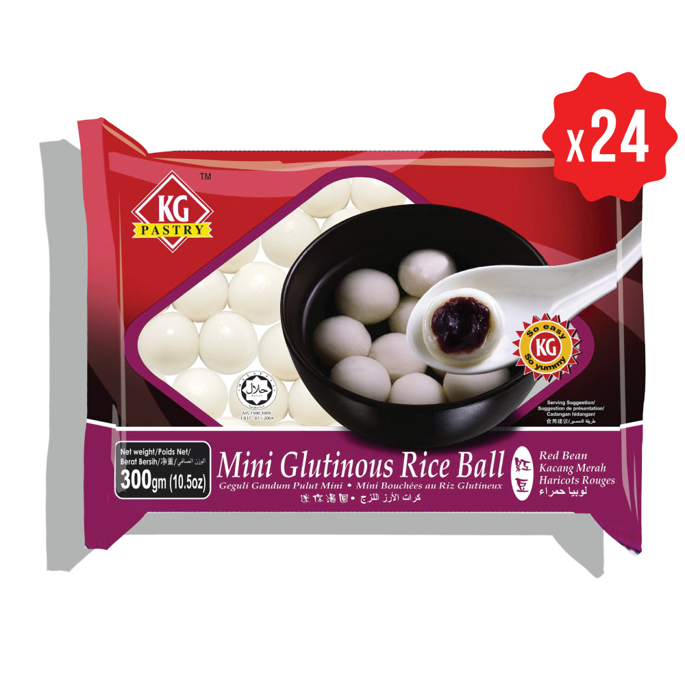 [Retail] Red Bean Mini Tang Yuan (Glutinous Rice Ball) 300g x 24 ...
